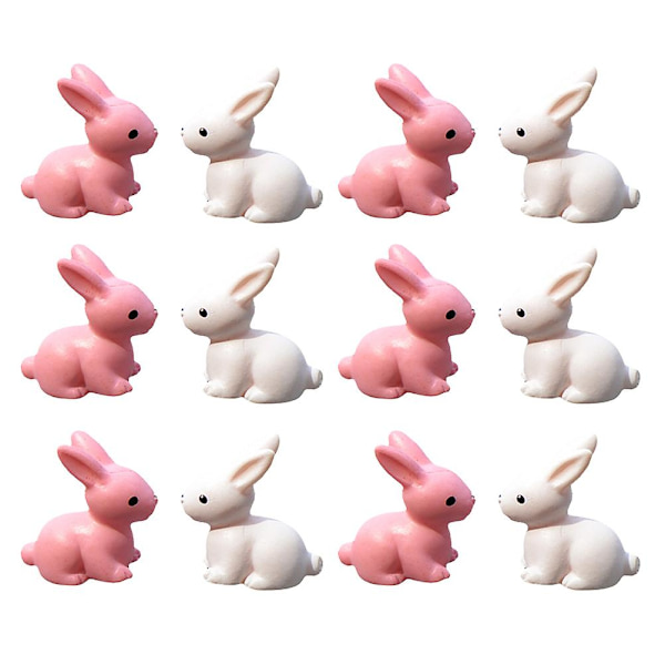 12 kpl Terraario Decor Kani Veistos Barnyard Eläinlelut Miniatyyri ...