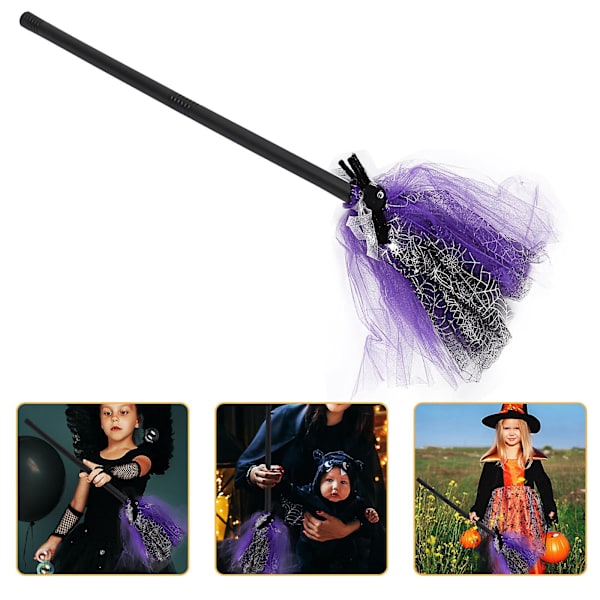 Lentävät lelut Lapset Diy Noita Luuta Luuta Props Luuta Keppi Puku ...