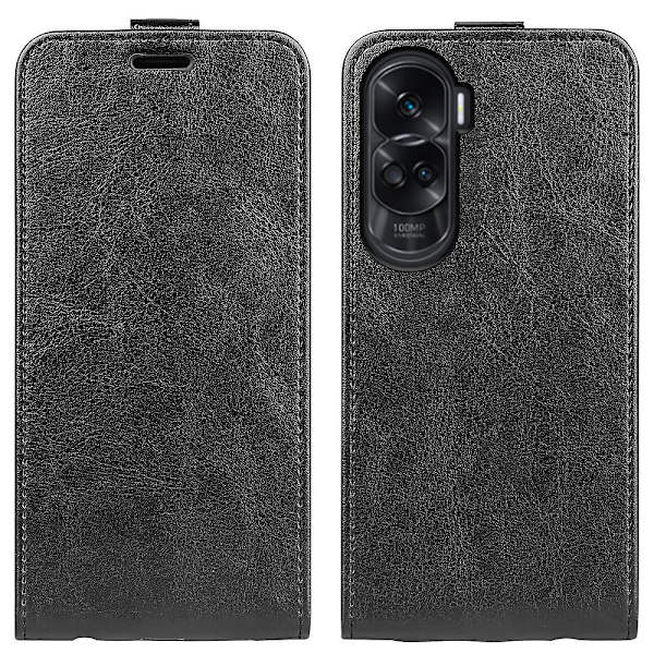 Pu- phone case för Honor 90 Lite 5g / X50i 5g, vertikalt cover med ...