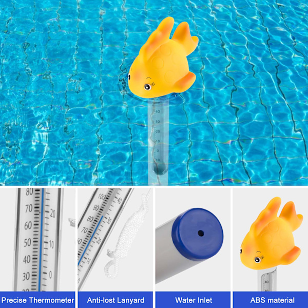 Pool termometer Flytande tecknad djur Pool termometer inomhus a4fb | Fyndiq