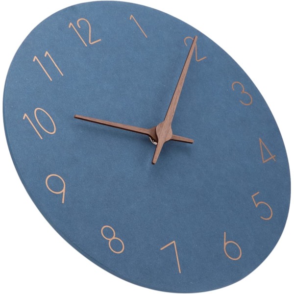 30cm puinen seinäkello 12 tuuman kello Vintage Retro Mute Silent Wall ...