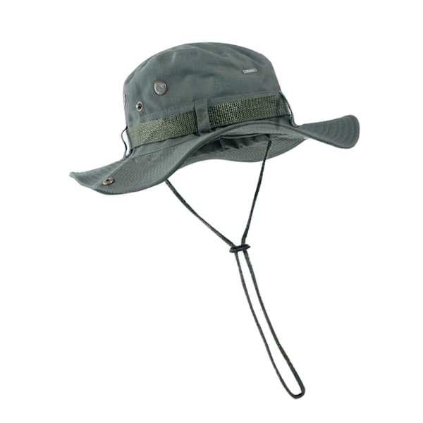 Bredbrättad solhatt för utomhusbruk, dubbellagers klassisk stridshjälm ...