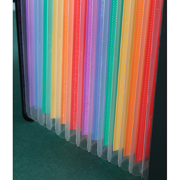 25 roms mappe mappe mappe mappe plastmappe mappe med utvidbart lokk A4 ...