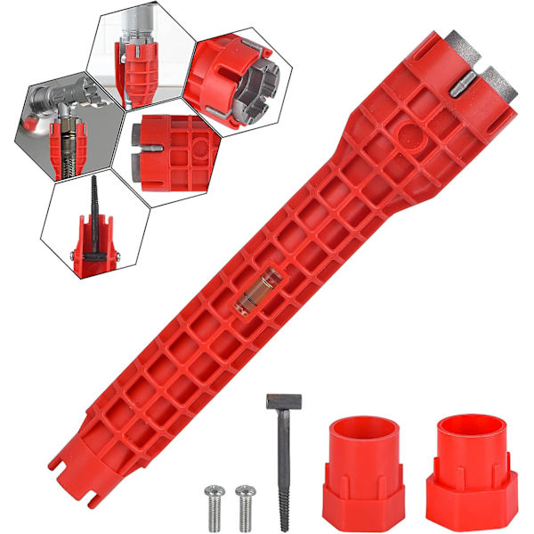 (8-in-1) Hana- ja lavuaari-avaimet Hana- ja lavuaariasennukseen ...