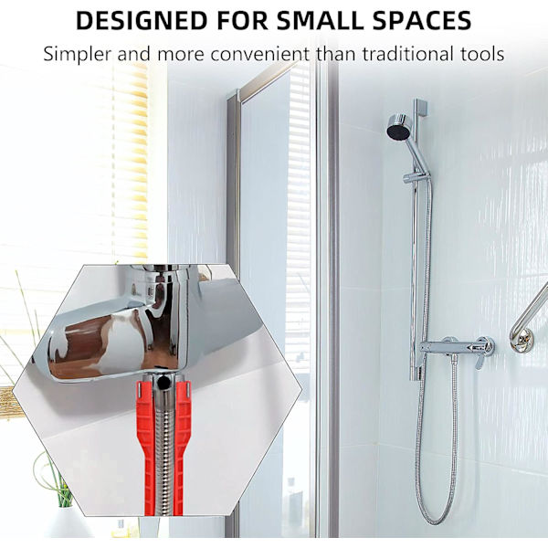 (8-in-1) Hana- ja lavuaari-avaimet Hana- ja lavuaariasennukseen ...