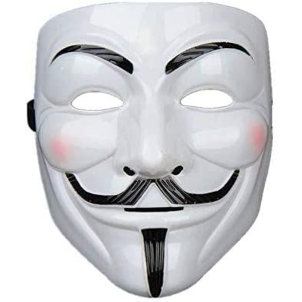 /EA/V för Vendetta-mask, Anonymous Guy Fawkes Halloween-mask - Hackermask | Fyndiq