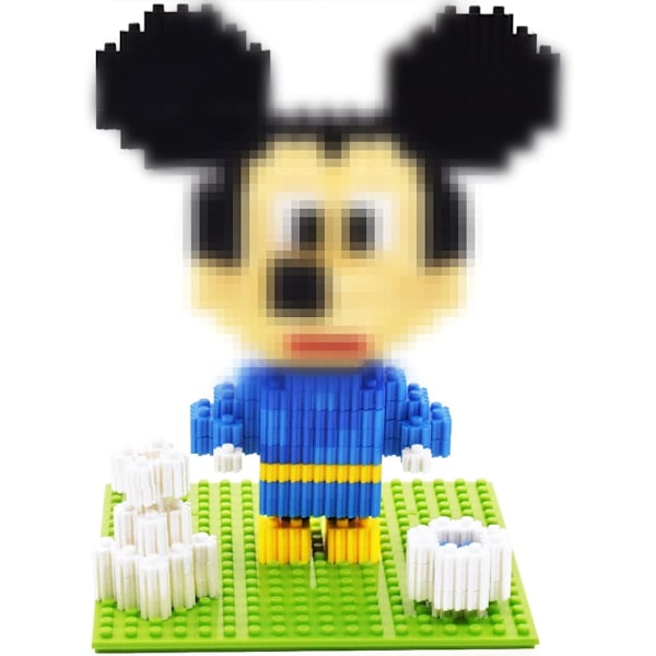 Inga mikroblock Miotlsy barnens byggklossar, DIY karaktärsleksaker ...