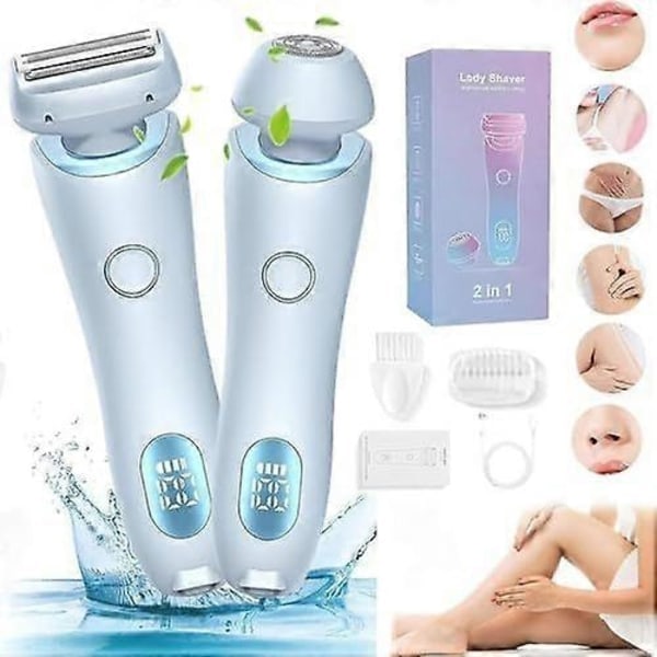 Silk Guide Pro Barberhøvel, Vanntett Elektrisk Barberhøvel for Kvinner ...