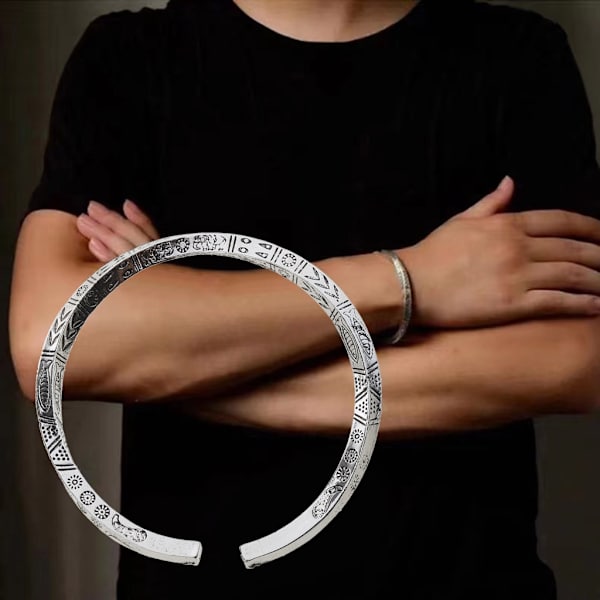 Mobius-Ring Armband Viking-Runes Armband Amulett Armband för män Mobius ...