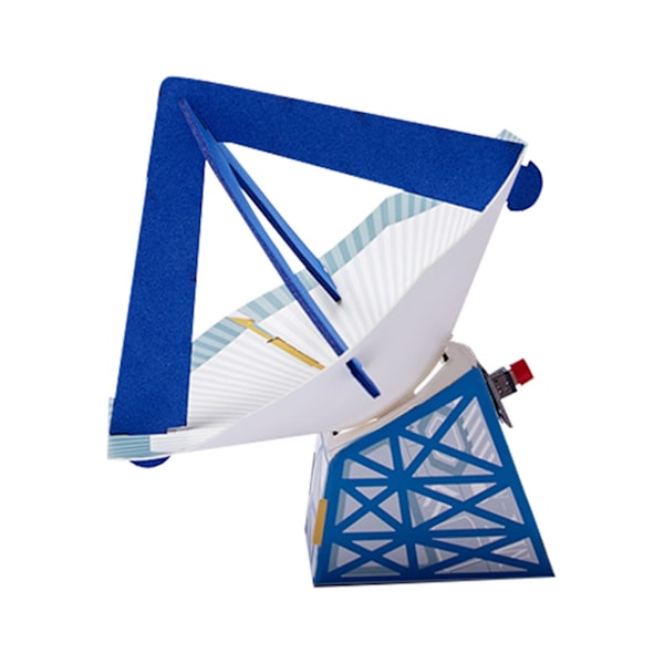 DIY Satellitstation Rymdleksaksset Pappershantverk för Barn ...