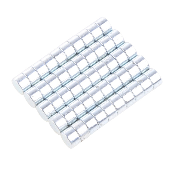 50 st 5x3 mm neodymmagnet Superstark rund magnetisk skiva Permanent N35 ...