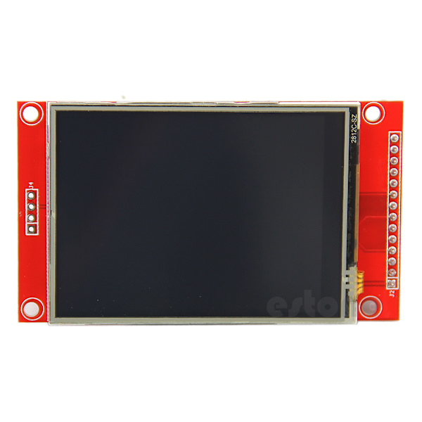 Ny 240x320 2,8" SPI TFT LCD för pekskärmsserieportmodul +PCB ILI9341 5V ...