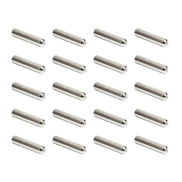 20 st Hyllfästen Stöd Dubbar Pinnar Metall Pinnar Hyllor Separator Fast ...