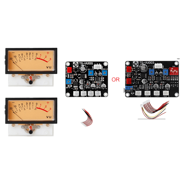 Högprecision VU Amperemeter + Driver Board DB Meter Power Urladdning ...