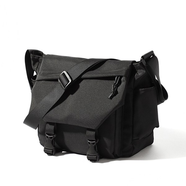 Slitstark svart budväska Vattentät Crossbody-väska Sportväska Manväska ... Slitstark svart budväska Vattentät Crossbody-väska Sportväska Manväska ...
