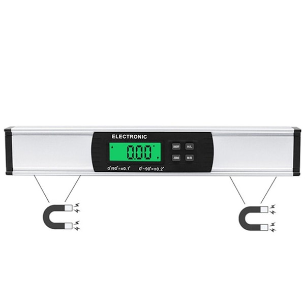 Elektronisk vaterpas Digitalt vaterpas MED MAGNET MED With magnet | Fyndiq