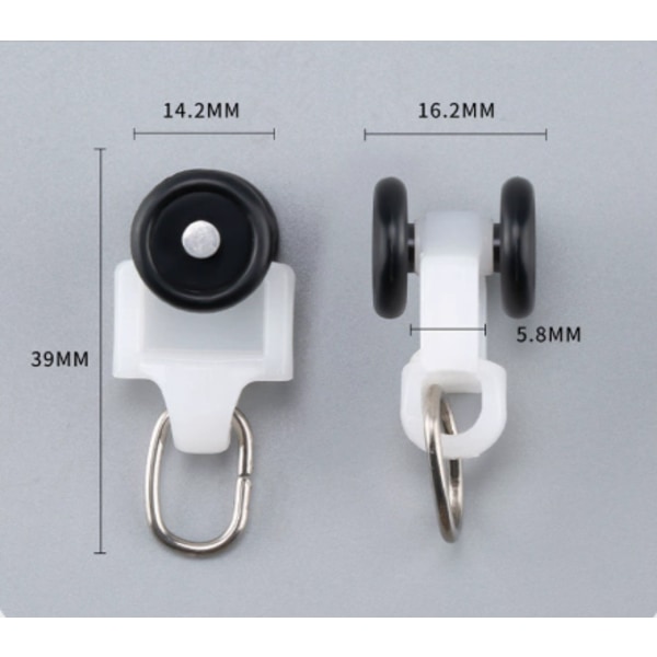 Verhokisko rullat 40 kpl Pergola koukku kisko Verhokisko | Fyndiq