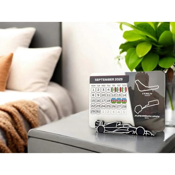 2025 Kalender, Racing Desk Kalender 2025, Bilkalender 2025, Racing ...