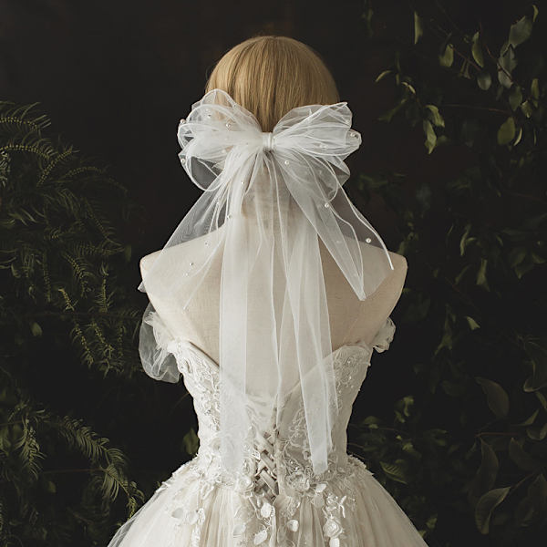 Bryllup Bueslør Perle Hårclips Bryllupssommerfugle Hårklemme | Fyndiq