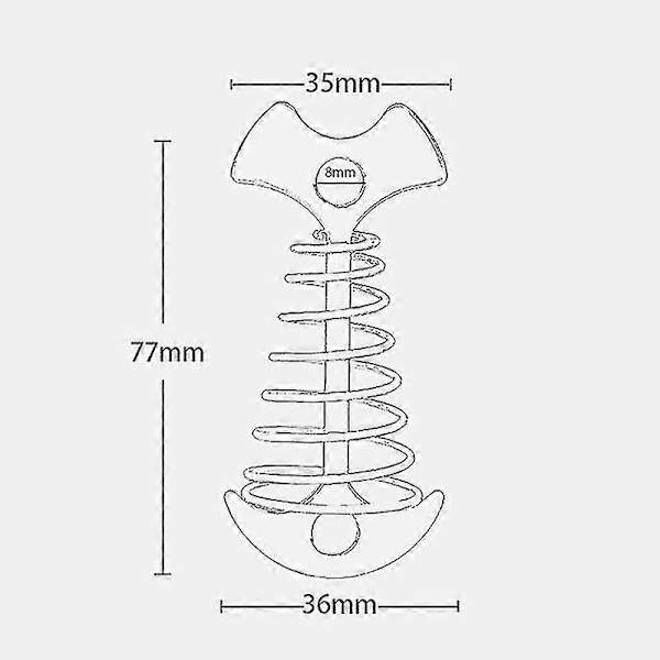 10 st Justerbara Plankgolv Fjäderankare Tältpinnar Spänne Utomhus ...
