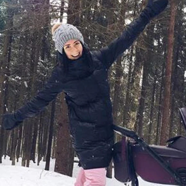 Dam Mode Håll Varma Vinterhattar Stickad Ullkant Mössa | Fyndiq