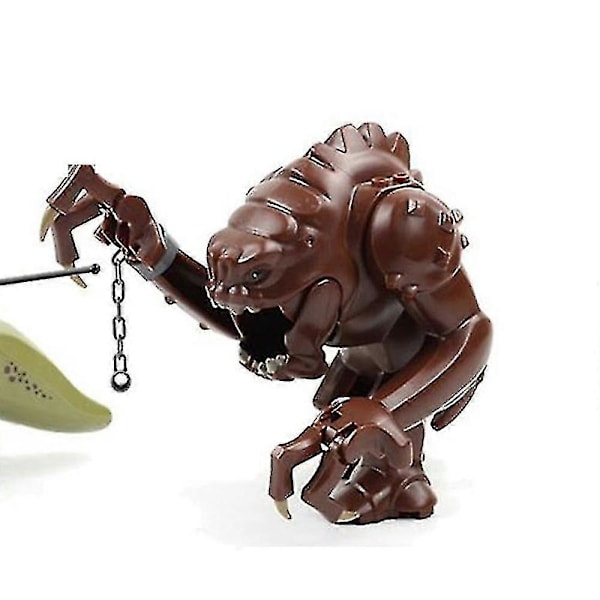 Star Wars Figurer Rancor Monster Arg Replacement Block Mörkbrun Spel ...