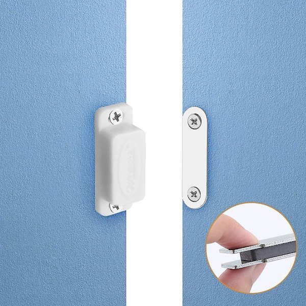 12 Pcs Magnetic Cabinet Door Catch Heavy Duty Magnet Cabinet Latches ...