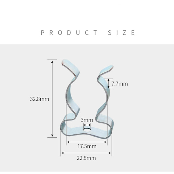 48 X Assorted Tool Spring Terry Clips Heavy Duty Storage | Fyndiq