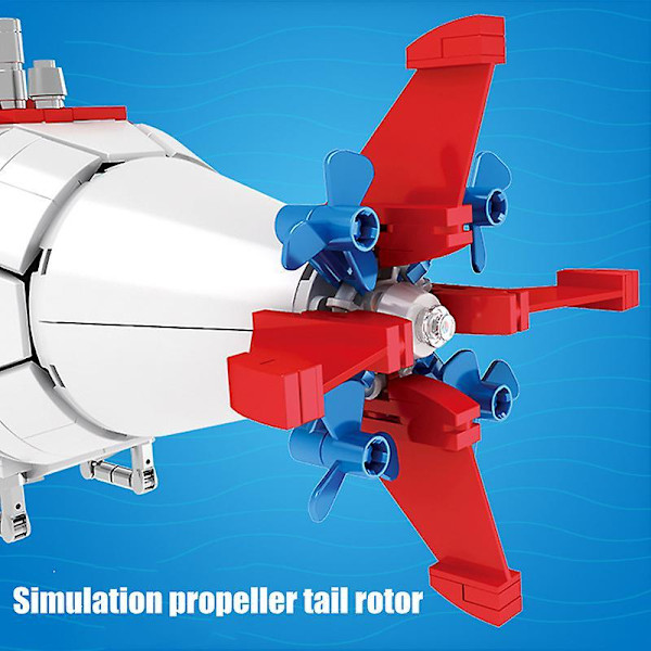 Military Deep-sea Manned Submarine Building Blocks Undersea Adventure ...