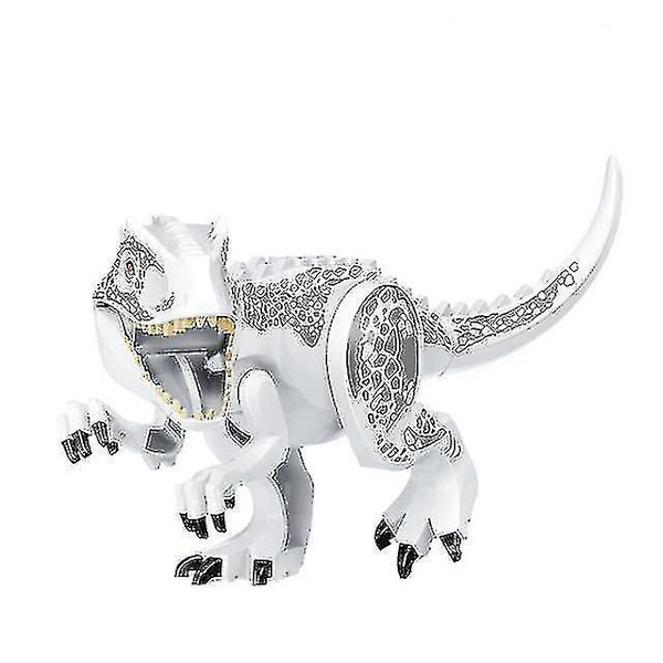 Jurassic Dinosaur Series Building Blocks Triceratops Indominus Rex ...