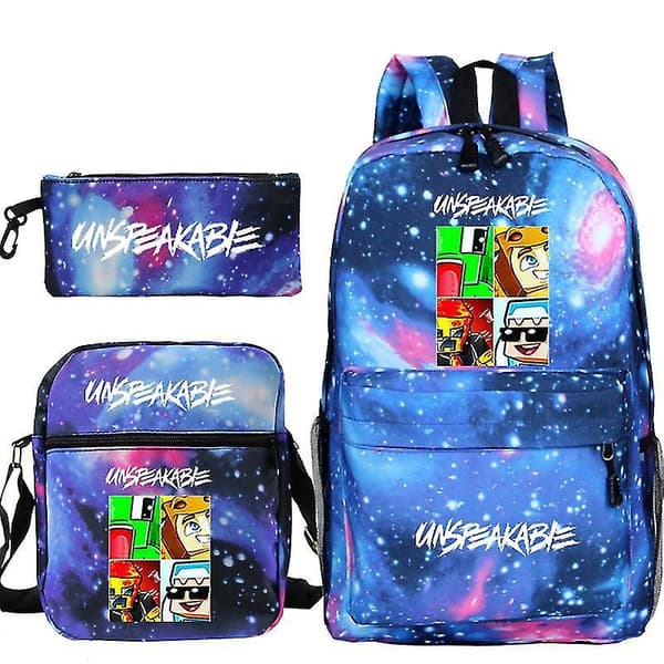 Unspeakable Student Schoolbag Leisure Small Shoulder Bag Pen Case Three ...