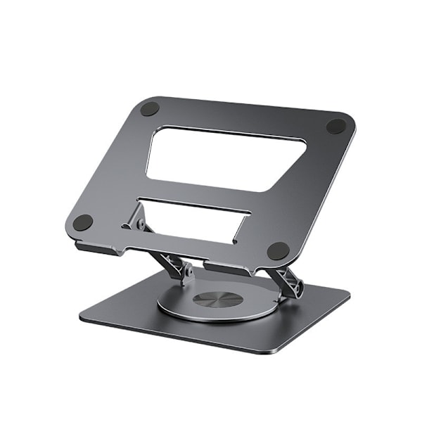 INF Alumiiniseoksesta valmistettu pyörivä teline kannettaville tietokoneille Harmaa | Grå | Fyndiq