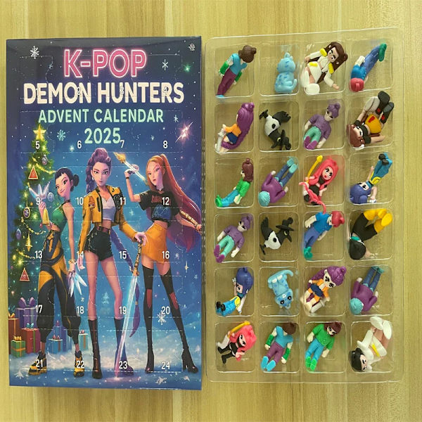 Kpop Demon Hunters Julekalender K Pop Demon Hunters Rumi Mira Zoey ...