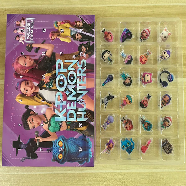 Kpop Demon Hunters Julekalender K Pop Demon Hunters Rumi Mira Zoey ...