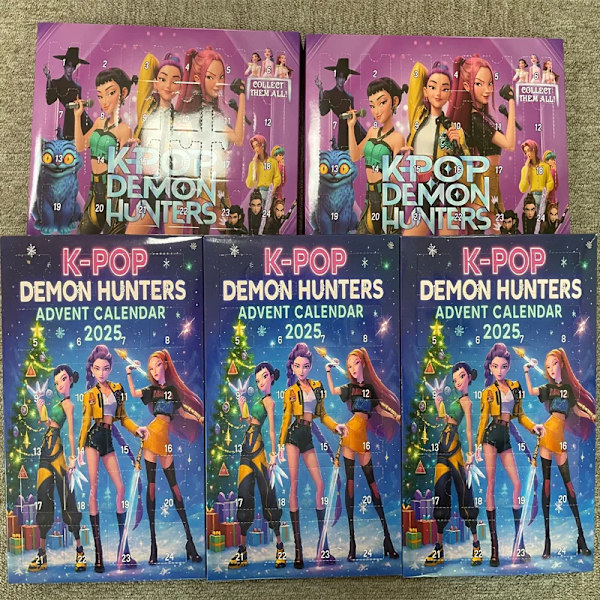 Kpop Demon Hunters Julekalender K Pop Demon Hunters Rumi Mira Zoey ...