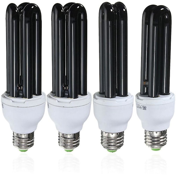 E27 220V suora putki musta valo UV-ansalukkulamppu UV-kovetuslamppu ...