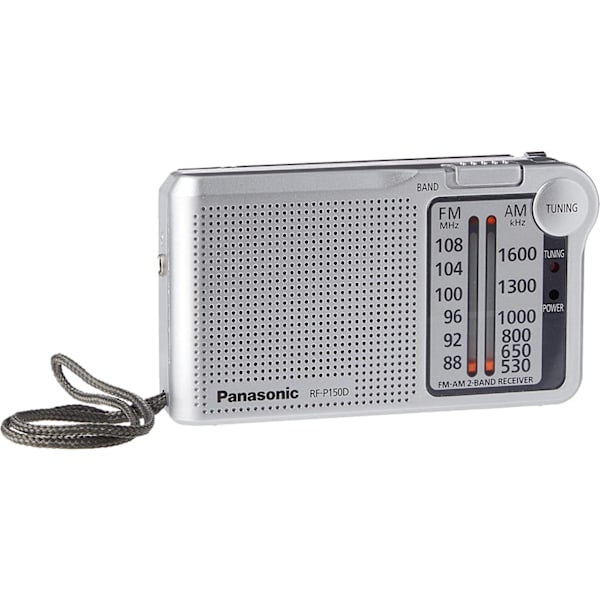 Panasonic RF-P150DEG-S Pocket Radio Silver | Fyndiq