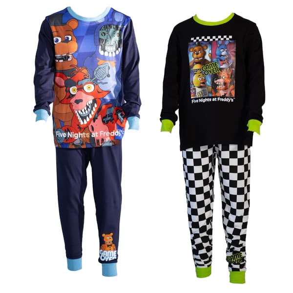 Five Nights At Freddys Barn/Barn Game Over Lång Pyjamasset ...