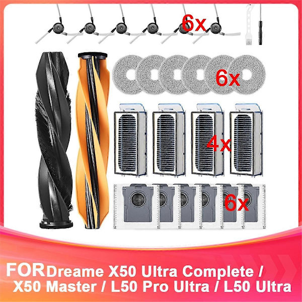 26-pack Tillbehör för X50 Ultra Complete / X50 Master / L50 Pro Ultra ...