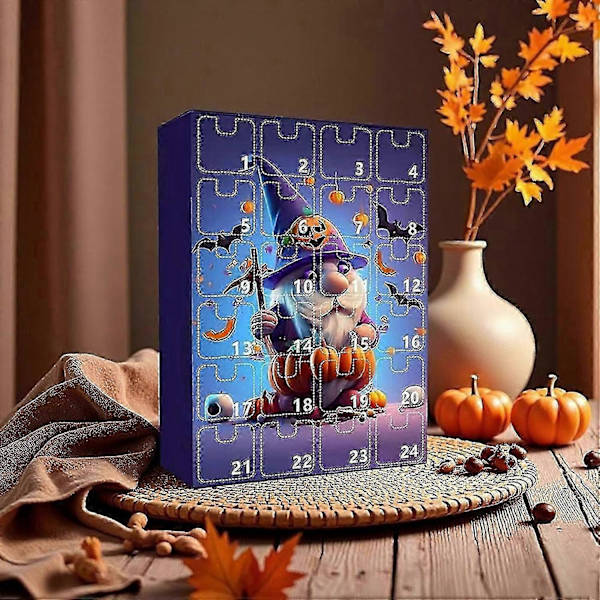 Tomte Adventskalender 2025 med 24 st Samlar-dockor för Barn Vuxna för ...