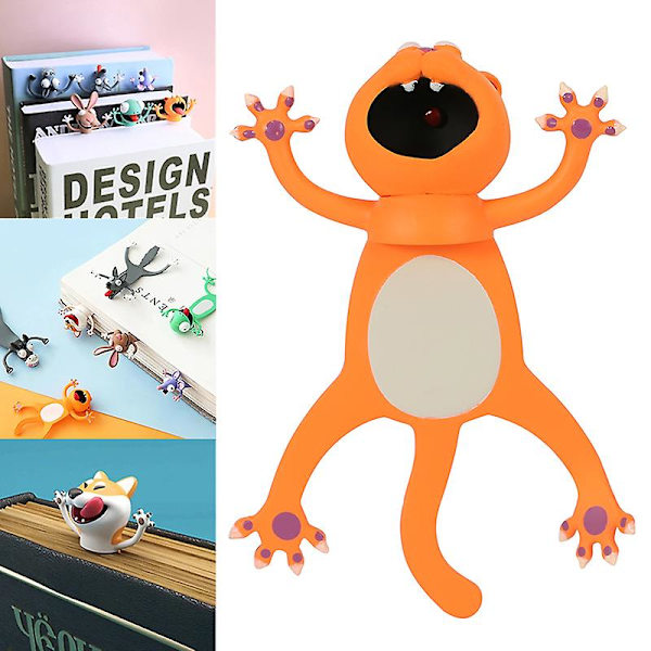 Knasig Bokmärke För Roligare Läsning 3D Stereo Tecknad Söt Djur ... Knasig Bokmärke För Roligare Läsning 3D Stereo Tecknad Söt Djur ...
