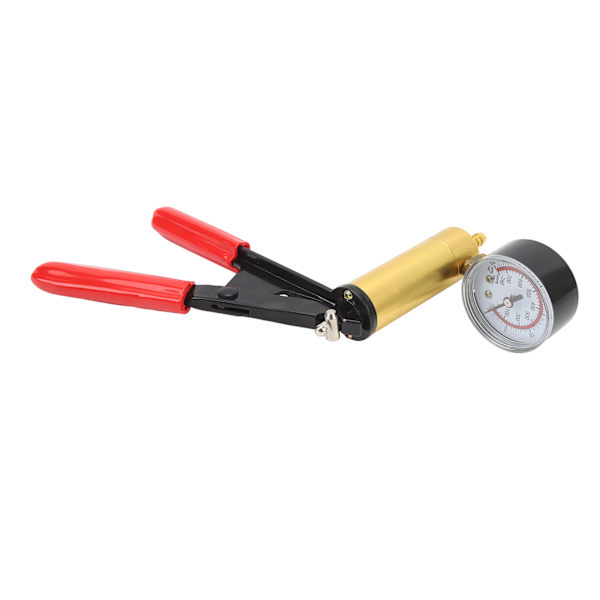 Handheld Vacuum Pump Test Kit with Vacuum Gauge Adapter Brake Bleeder ...