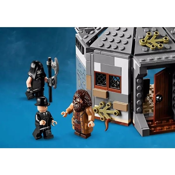 496 Byggklossar Harry Potter Skurk Harry Potter Hagrids Stuga Monterade ...