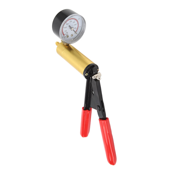 Handheld Vacuum Pump Test Kit with Vacuum Gauge Adapter Brake Bleeder ...