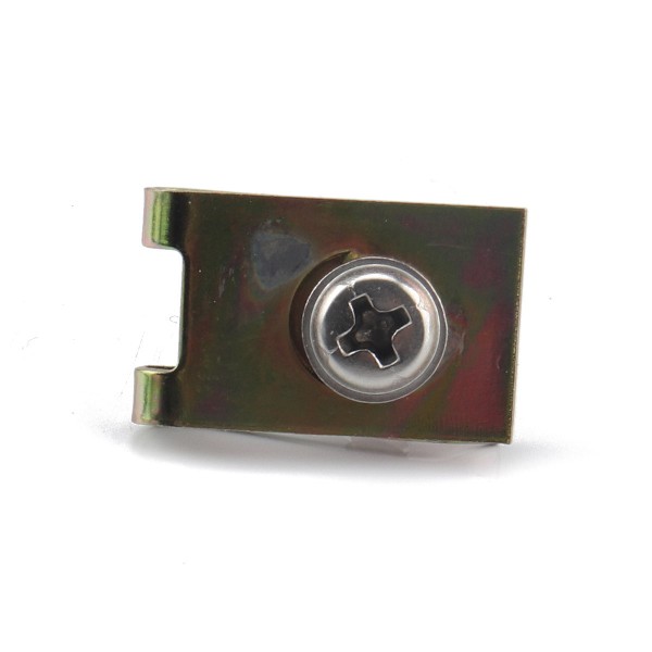 480 st Galvaniserad U-formad Languette Mutter Manganstål Clip Mutter ...