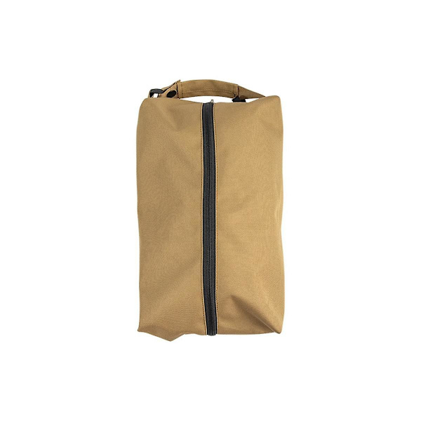 Bärbar blixtlåsförvaringsväska för skor, dubbla blixtlås kan öppnas och ...