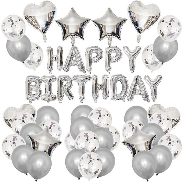 Grattis på födelsedagen ballongbanner, ge glädje till din ...