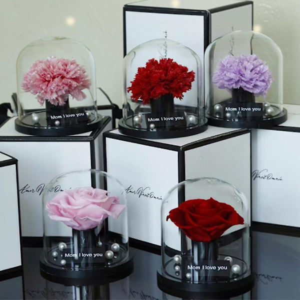 Precious Forever Rose Gift Box - En symbol för evig kärlek, perfekt för ...