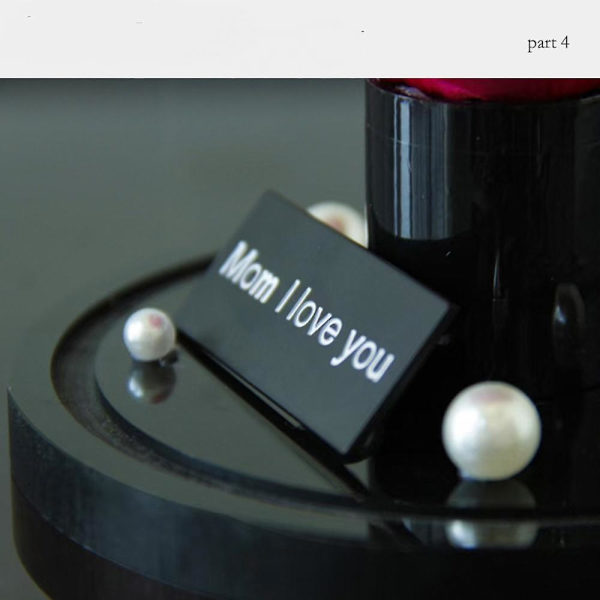 Precious Forever Rose Gift Box - En symbol för evig kärlek, perfekt för ...