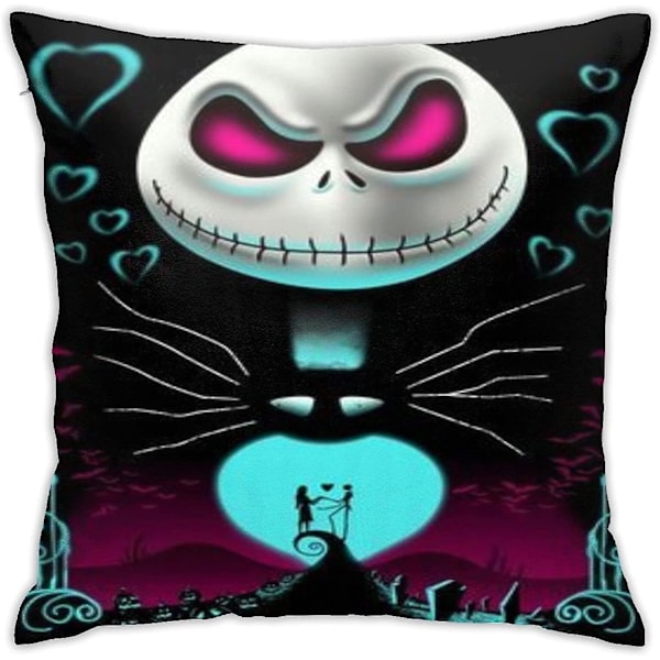 Bekväma dekorativa kuddfodral Örngott,jack från Halloween Town The ...